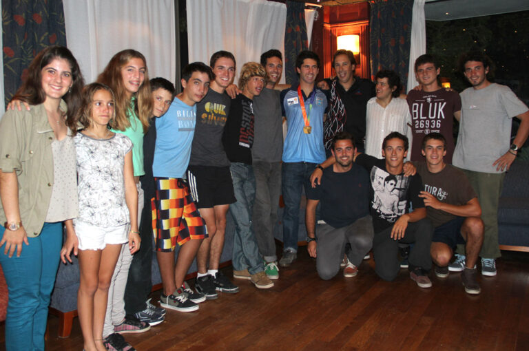 El CVB agasajó a Francisco Renna, medalla de oro en los Juegos ODESUR ...